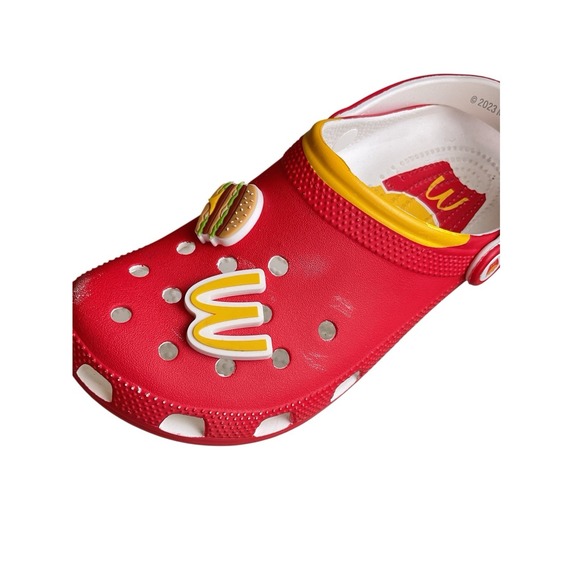 CROCS | Shoes | Mcdonalds X Crocs Classic Clog Size 9 Men 1 Women As ...